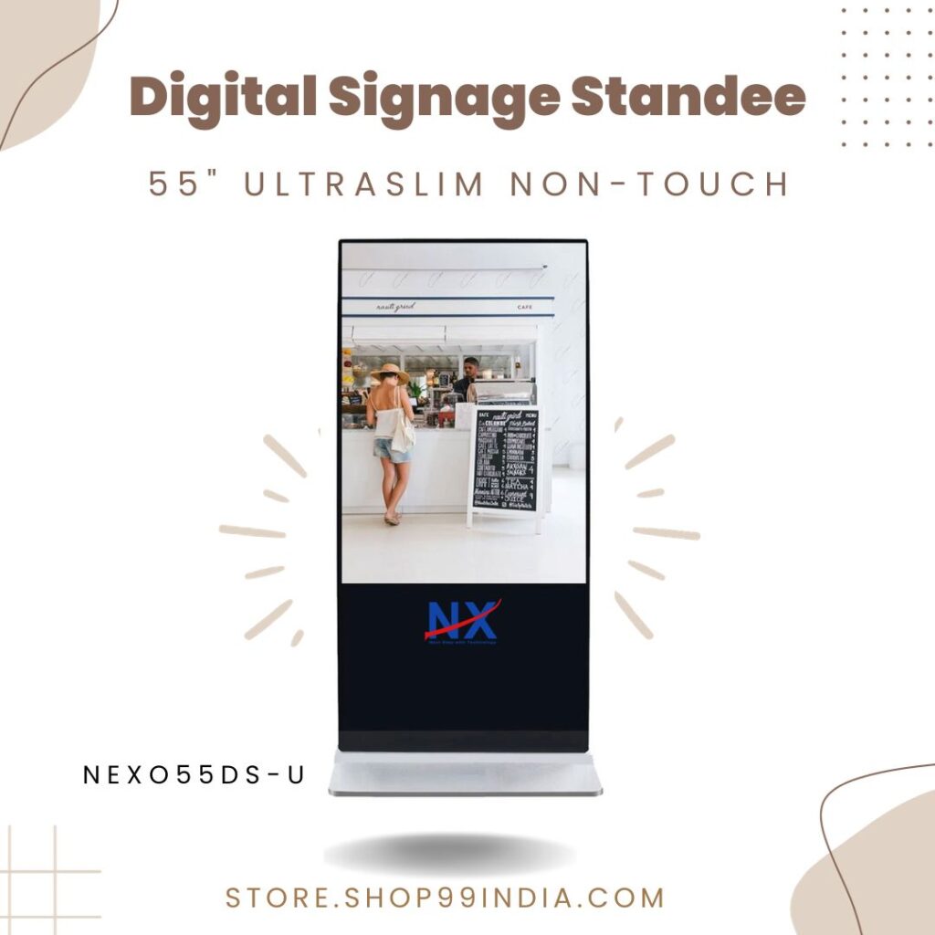 Digital Signage Standee - Nexo Store